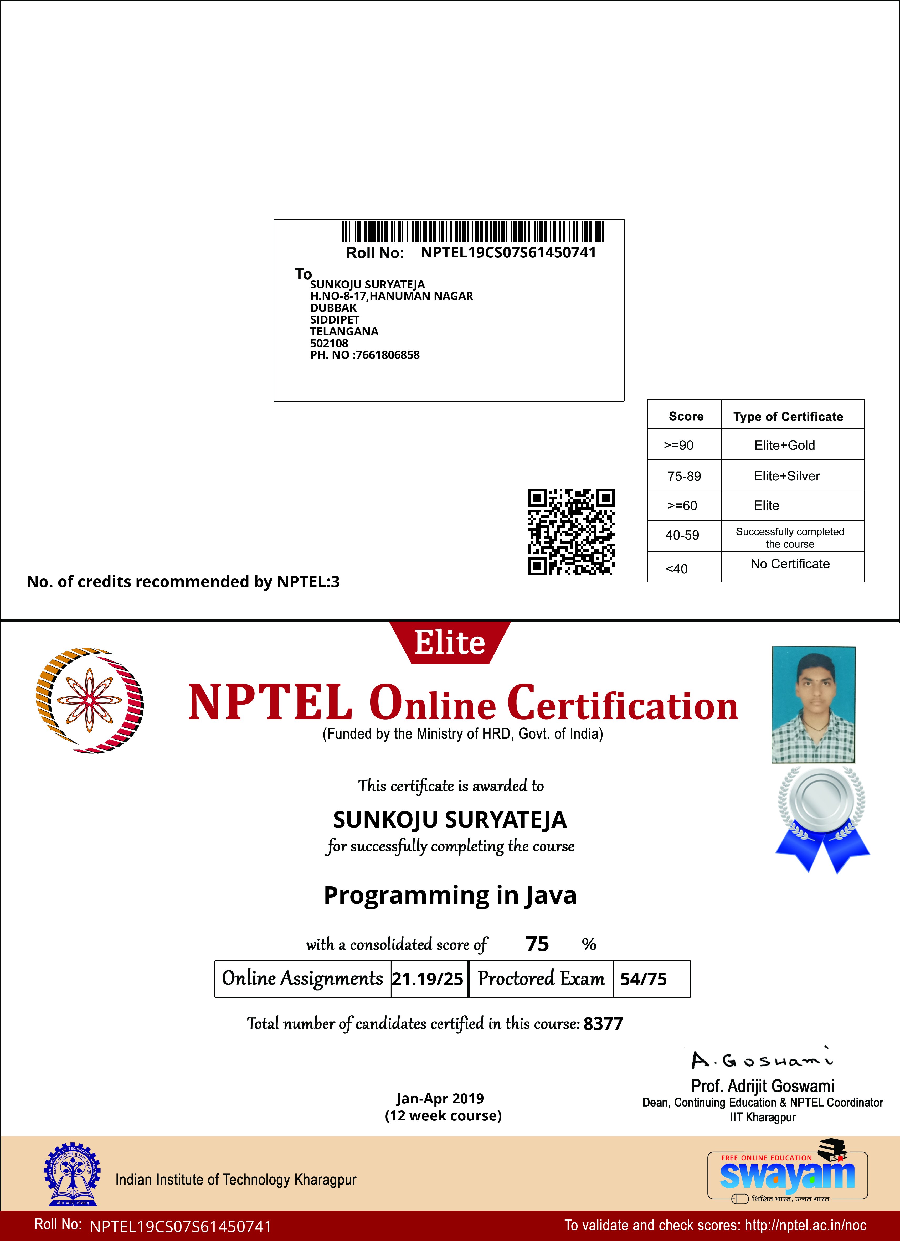 Suryateja Sunkoju - SDE-1 @ Valeo Health ME | System Design, Software ...