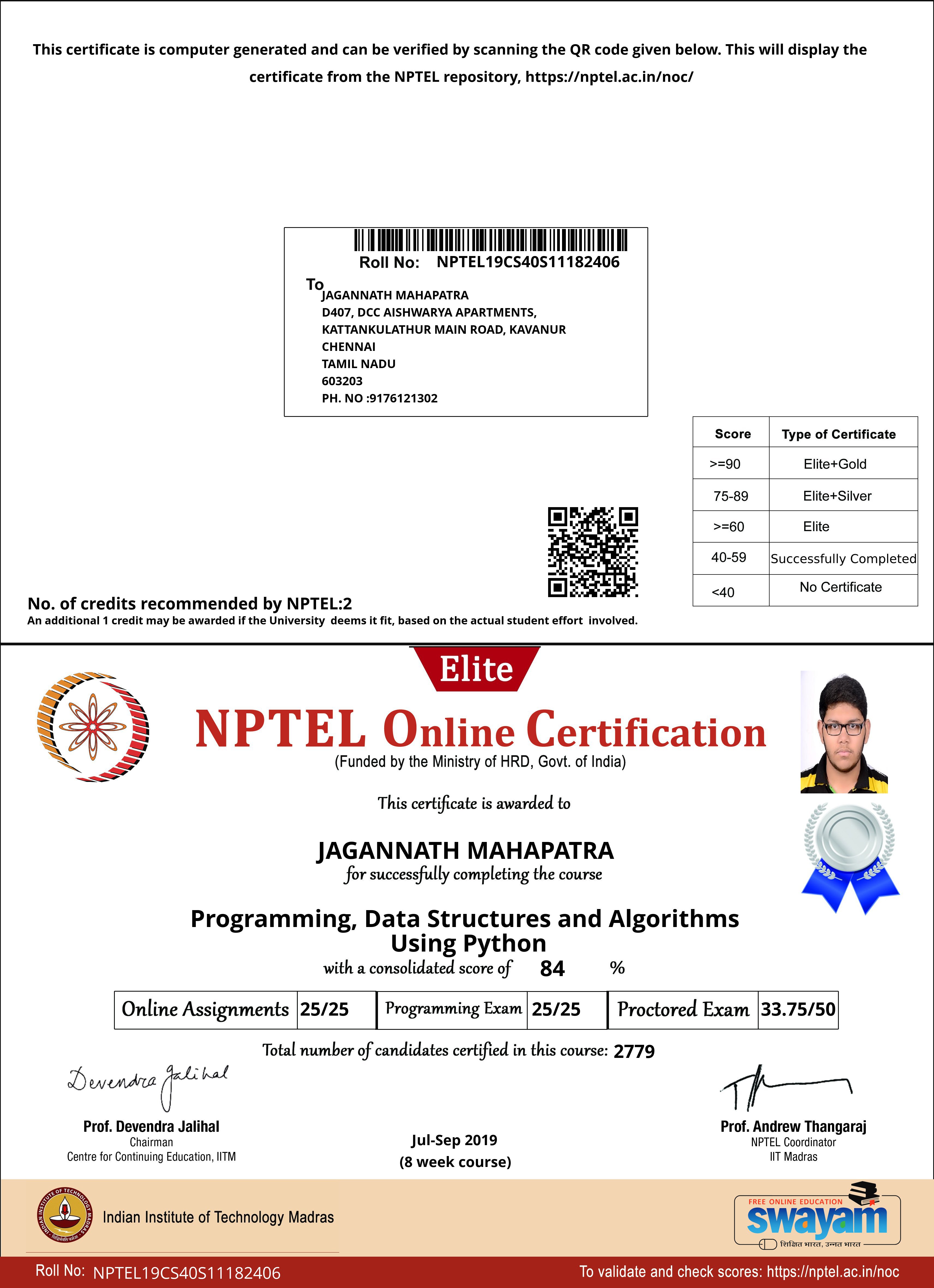 Jagannath Mahapatra - Full Stack Developer @ Napses Technologies | AWS Certified Cloud ...