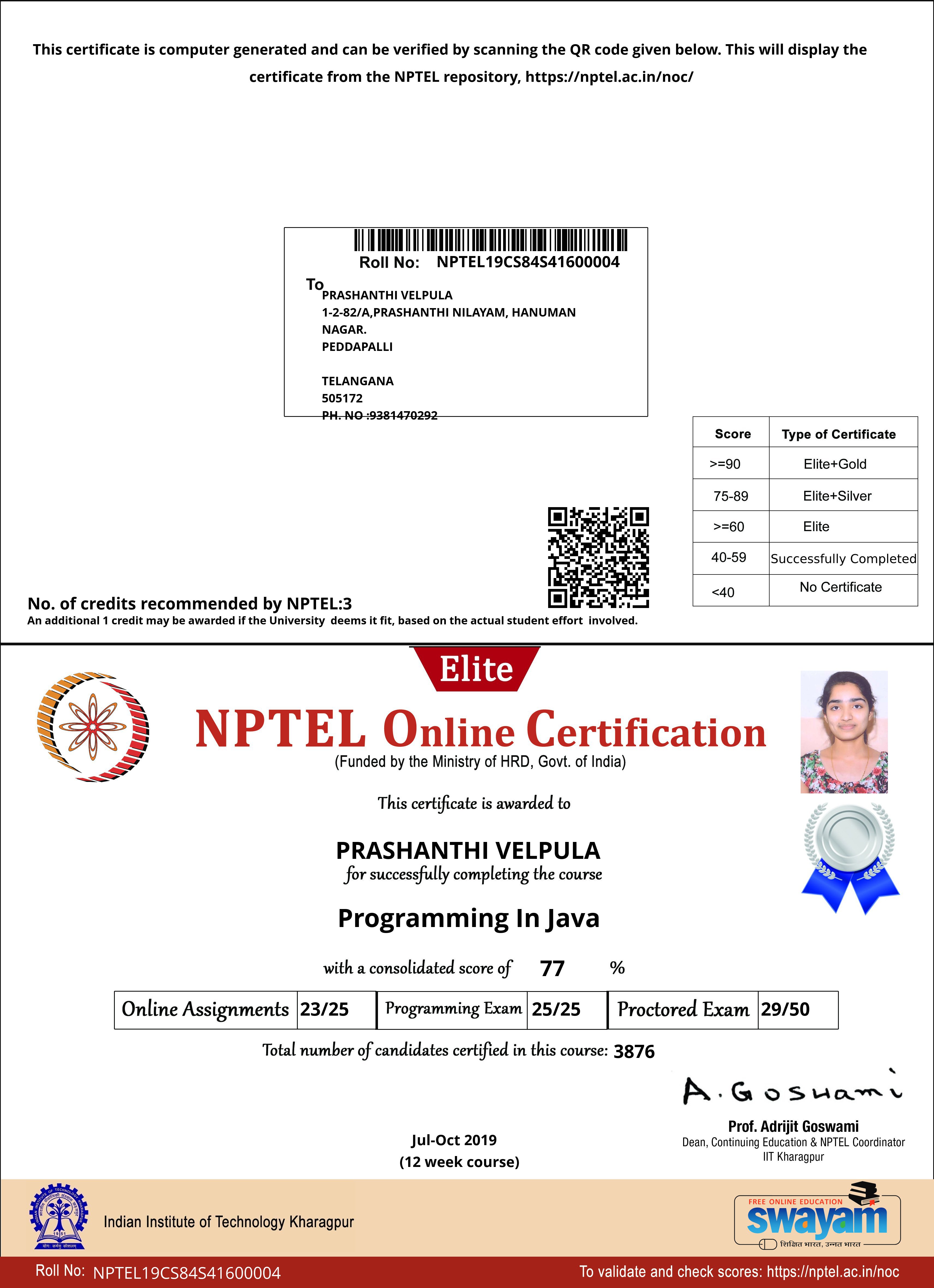 Prashanthi Velpula - Grand Valley State University | LinkedIn