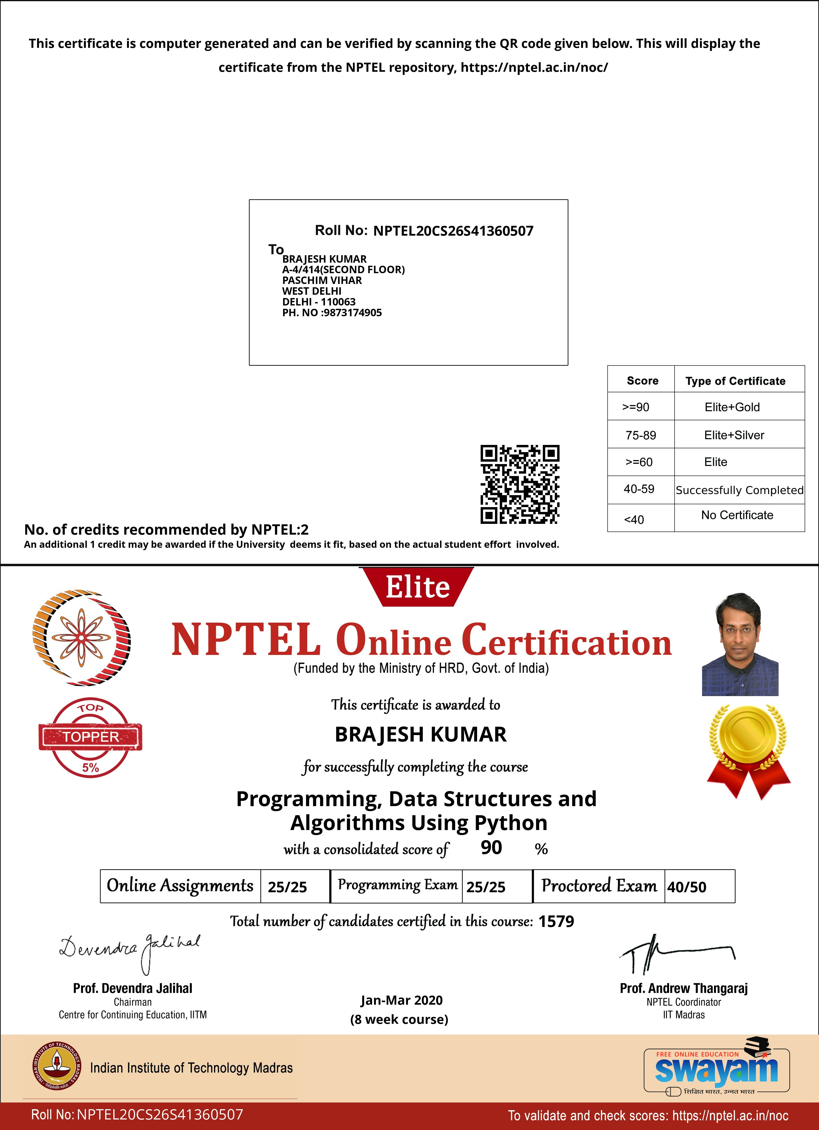 Brajesh Kumar - Team Lead-AI|Data Science Domain Certified|Computer Vision| NLP|Deep Learning ...