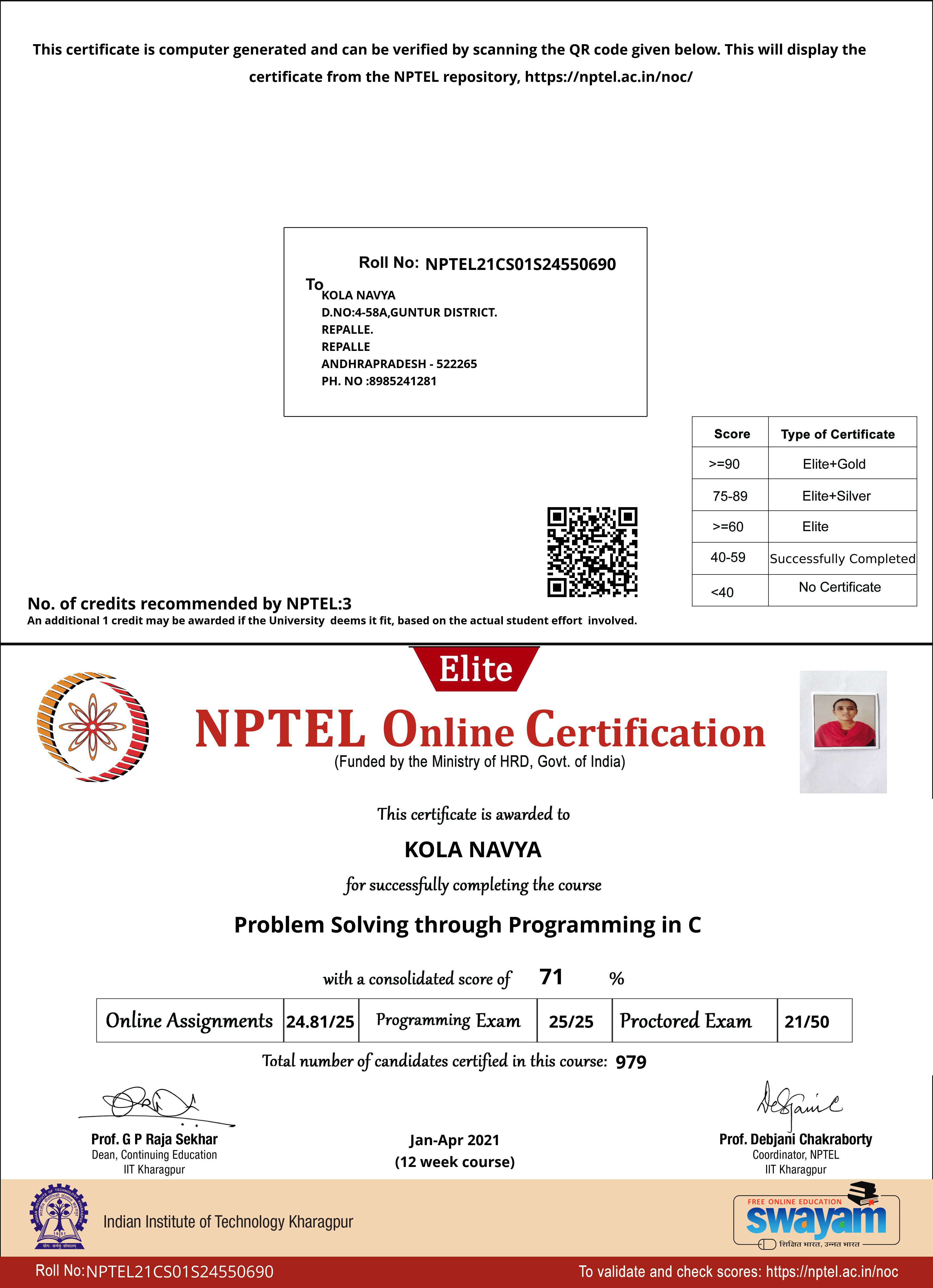 Navya Kola - Developer at GalaxE an Endava Company | LinkedIn