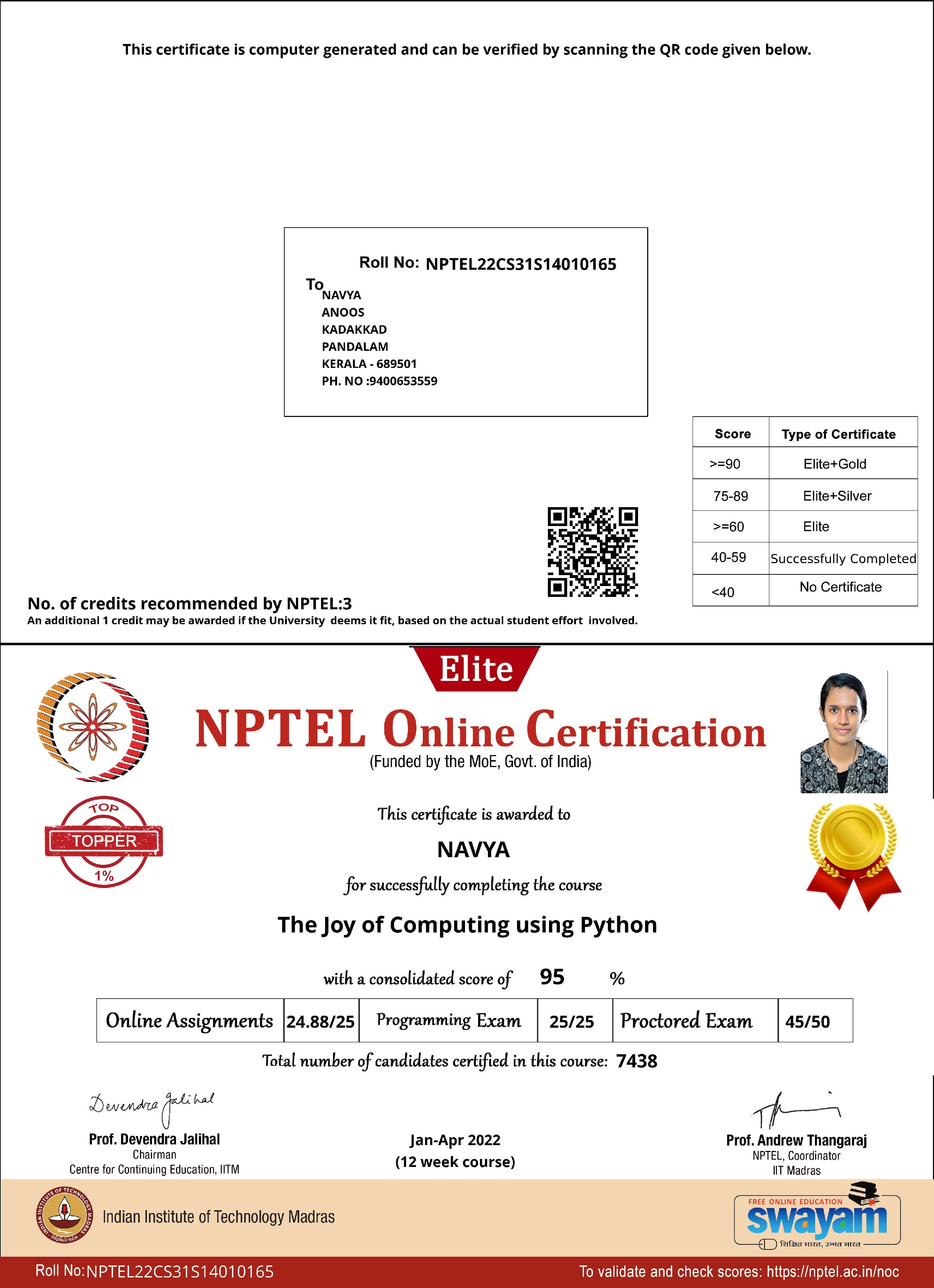 Navya Vijayan - Software Engineer @ SOTI | LinkedIn