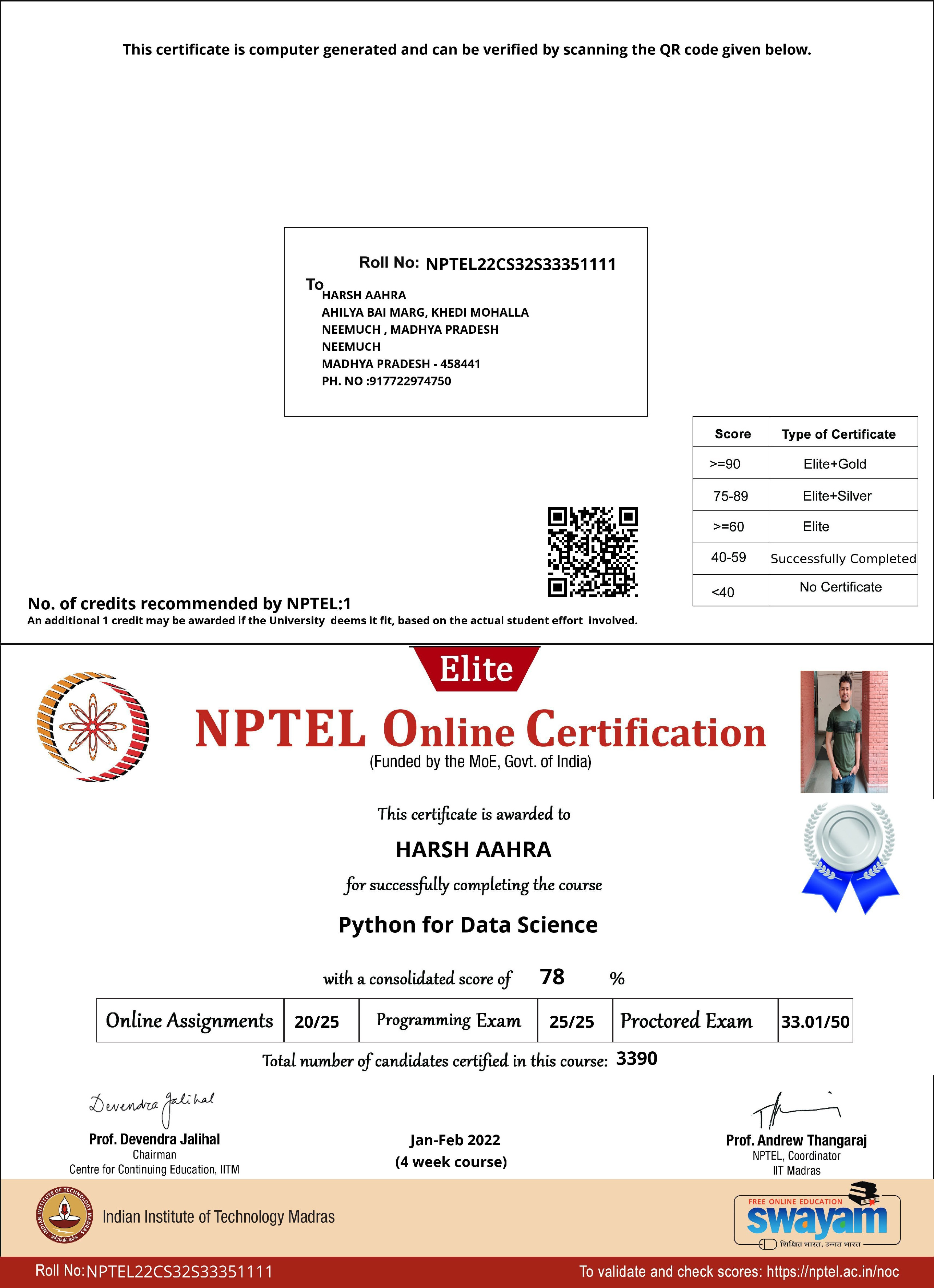 Harsh Aahra - National Institute of Immunology (NII) | LinkedIn