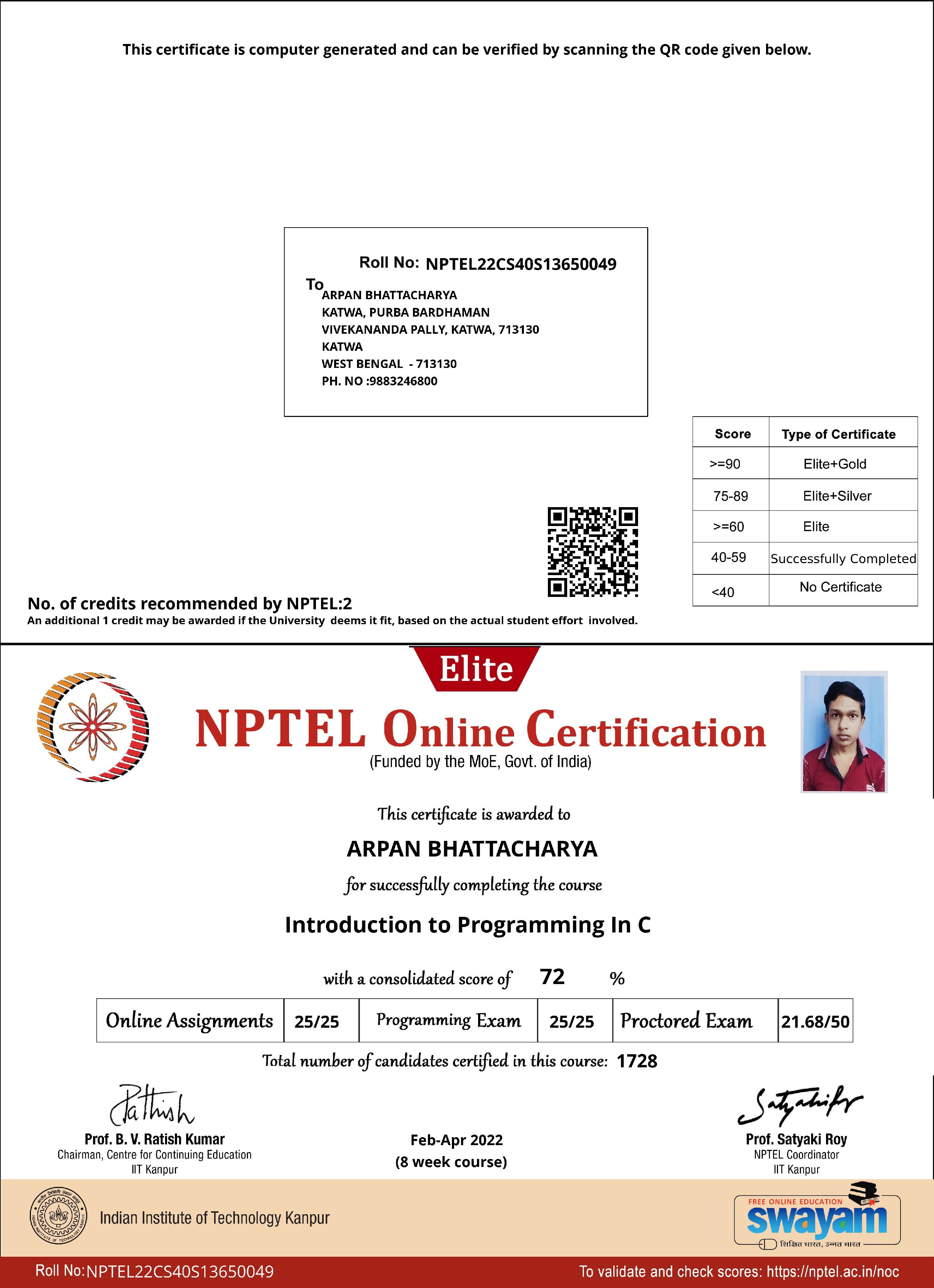 Arpan Bhattacharya - Software Engineer @Capgemini | Core Java, DSA | LinkedIn