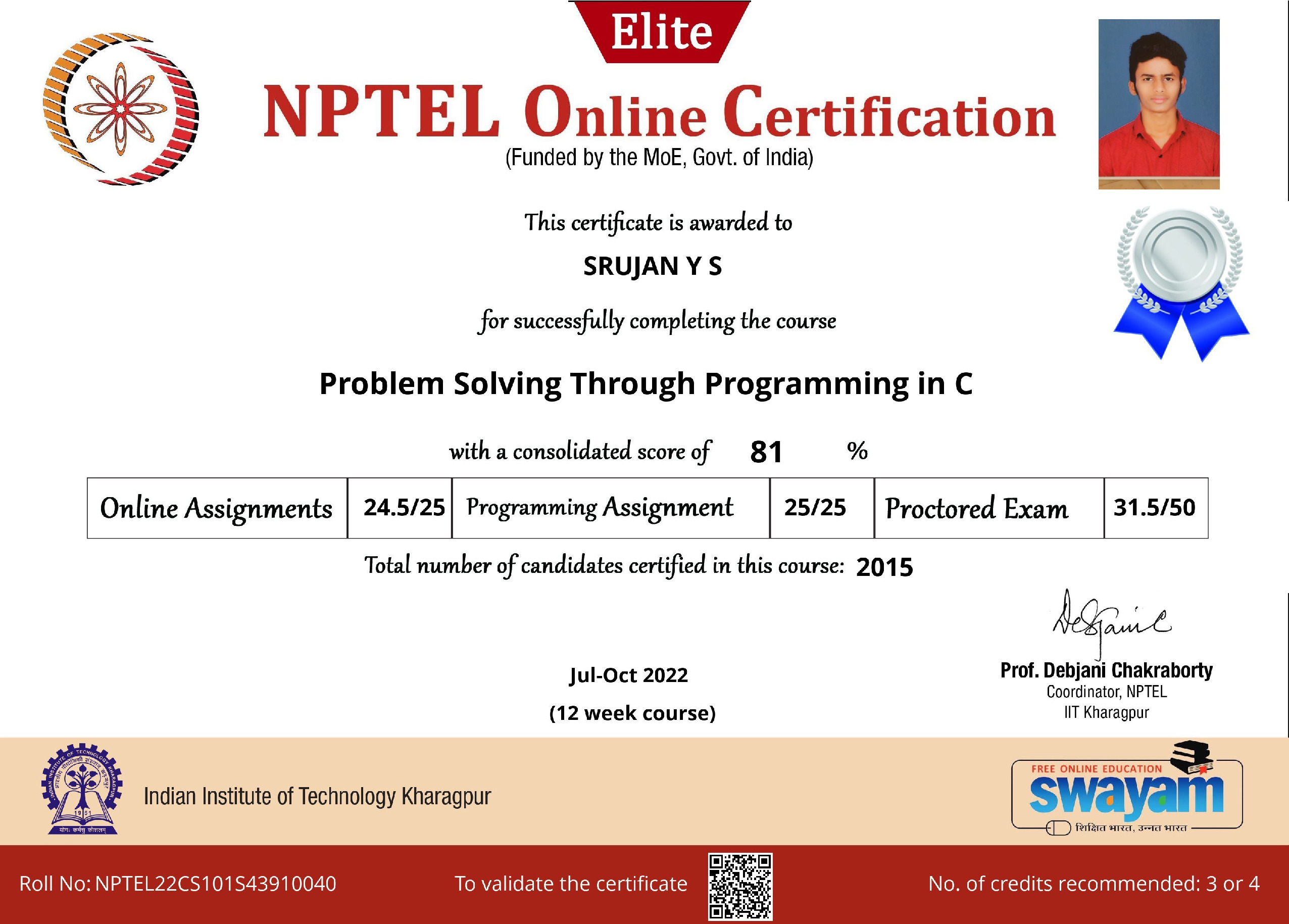 SRUJAN Y S - AI Intern - GrapheneAI | LinkedIn