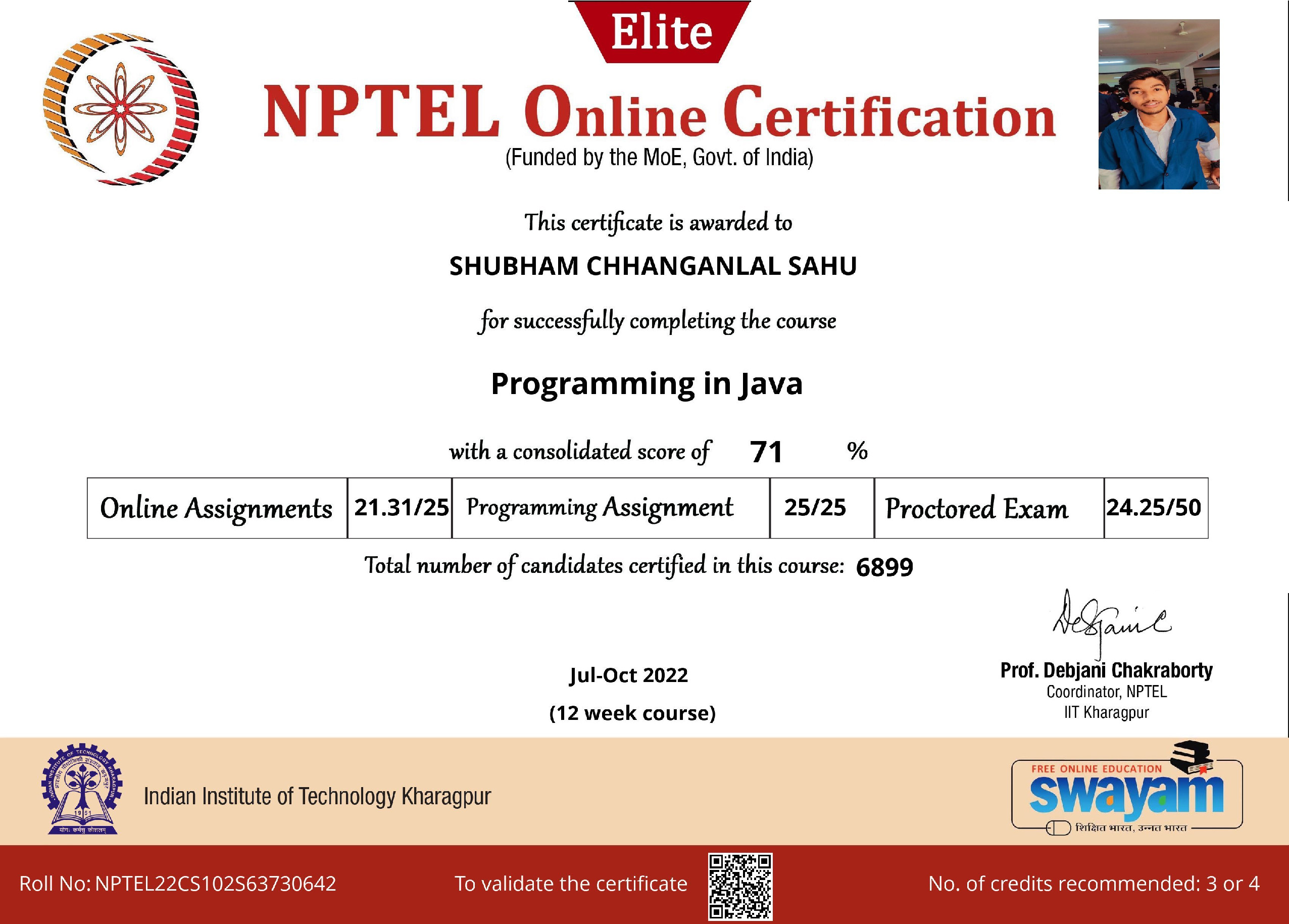 Shubham Sahu - Java Backend Developer | Core Java | Spring Boot | Hibernate | RESTful APIs |Git ...