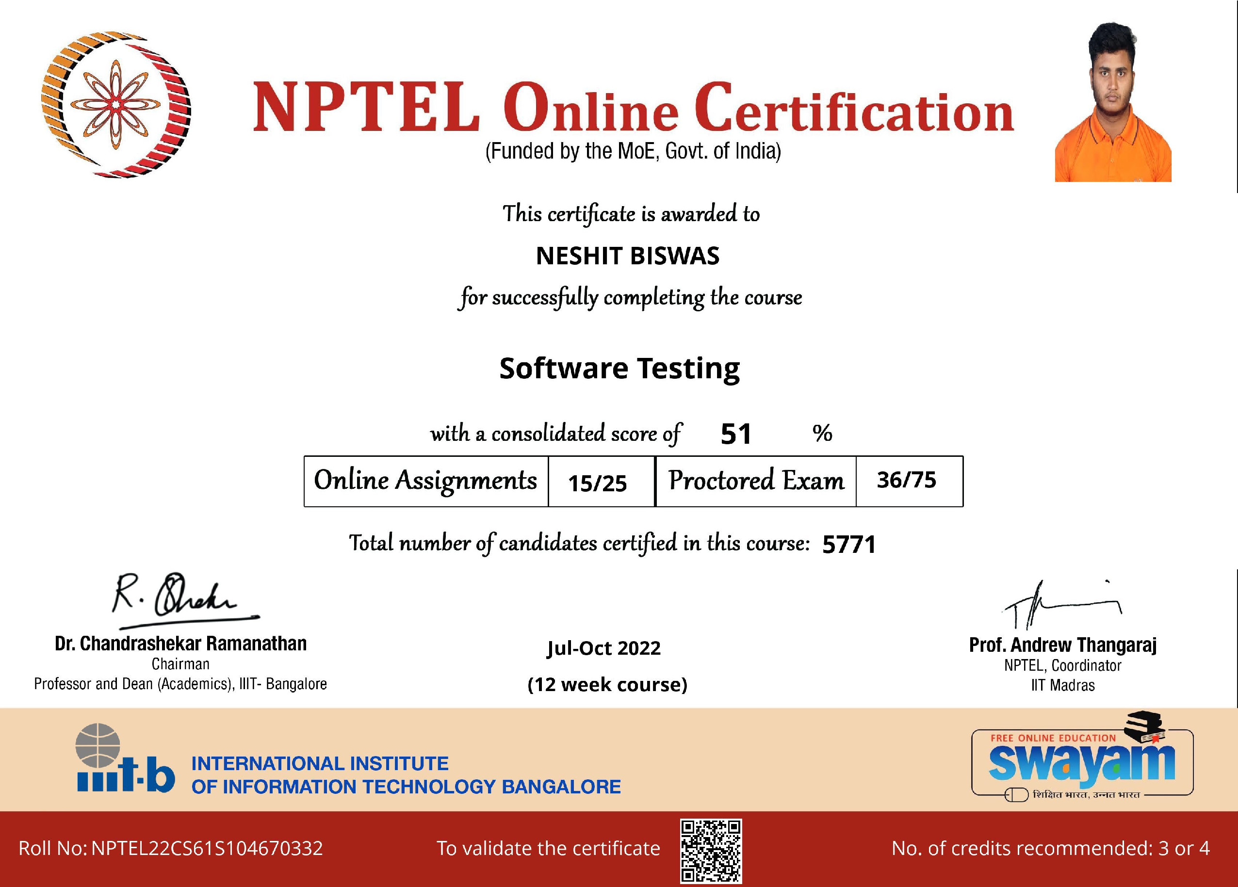 Neshit Kumar Biswas - Software Engineer | Mobile App Developer | Develop a Cross-Platform App by ...