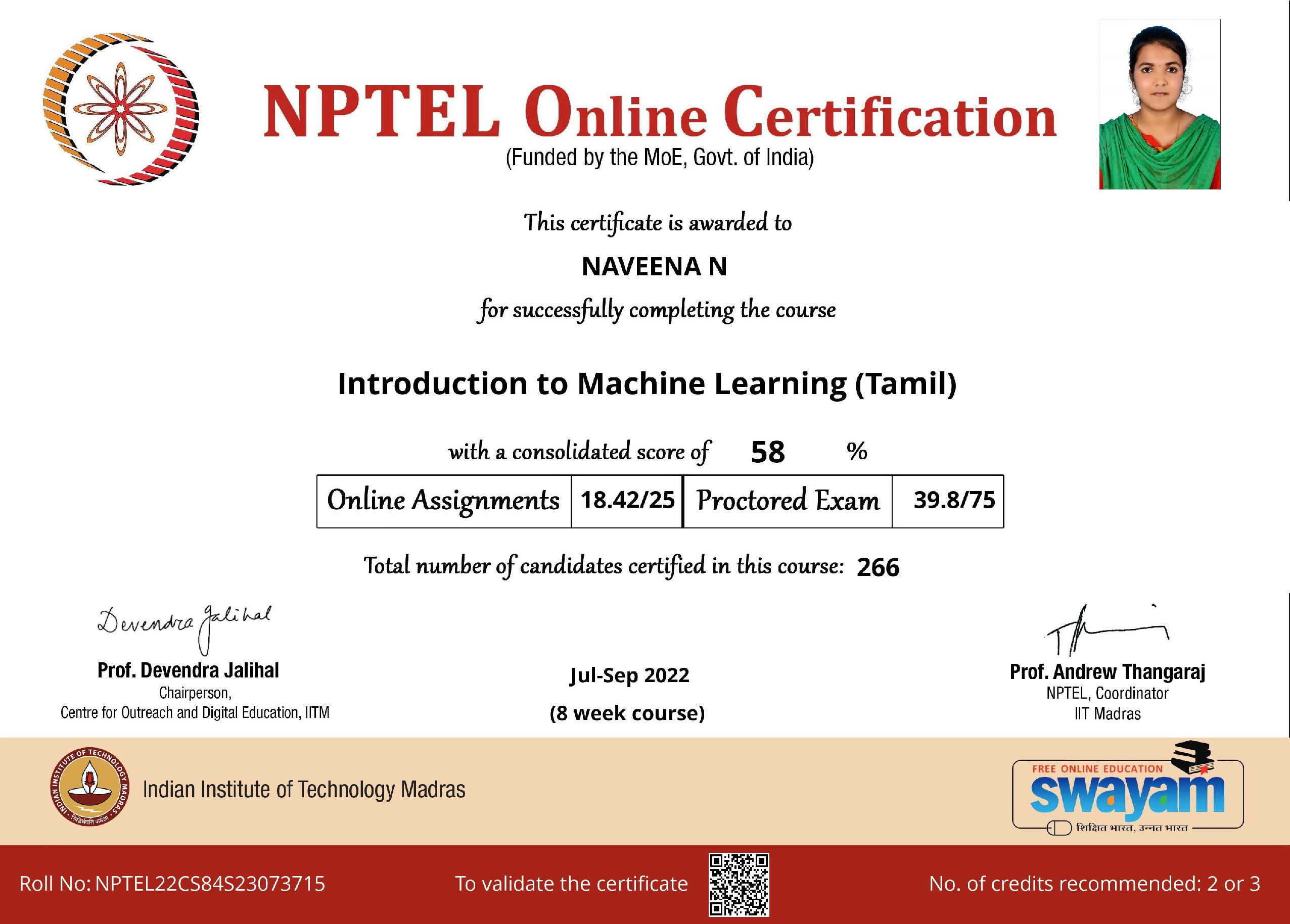 Naveena Natarajan - Data Science Enthusiast; Learning, Building & Experimenting with Data ...