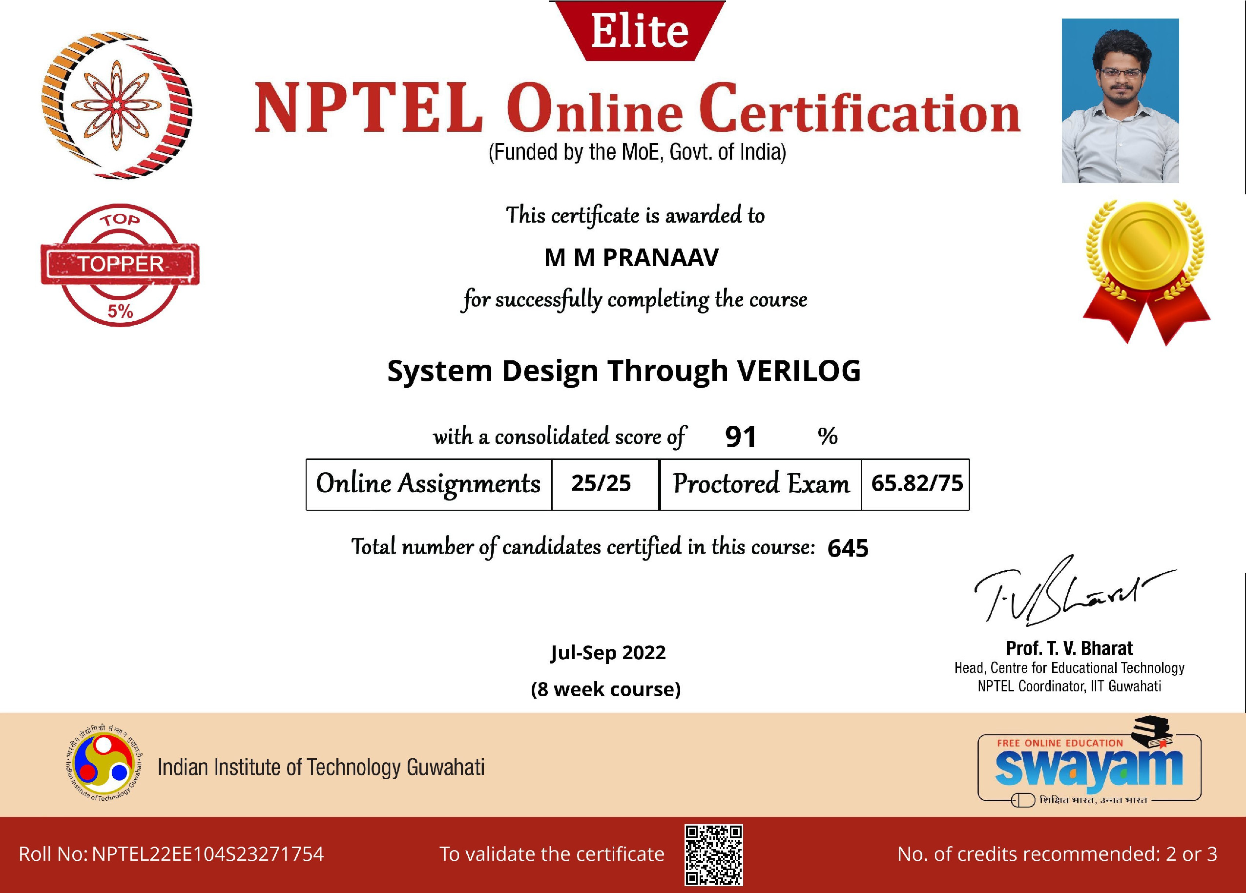 Pranaav M M - ASIC RTL Intern @ AWS | MS ECE @ Georgia Tech Graduating Fall 25 | Electronics and ...