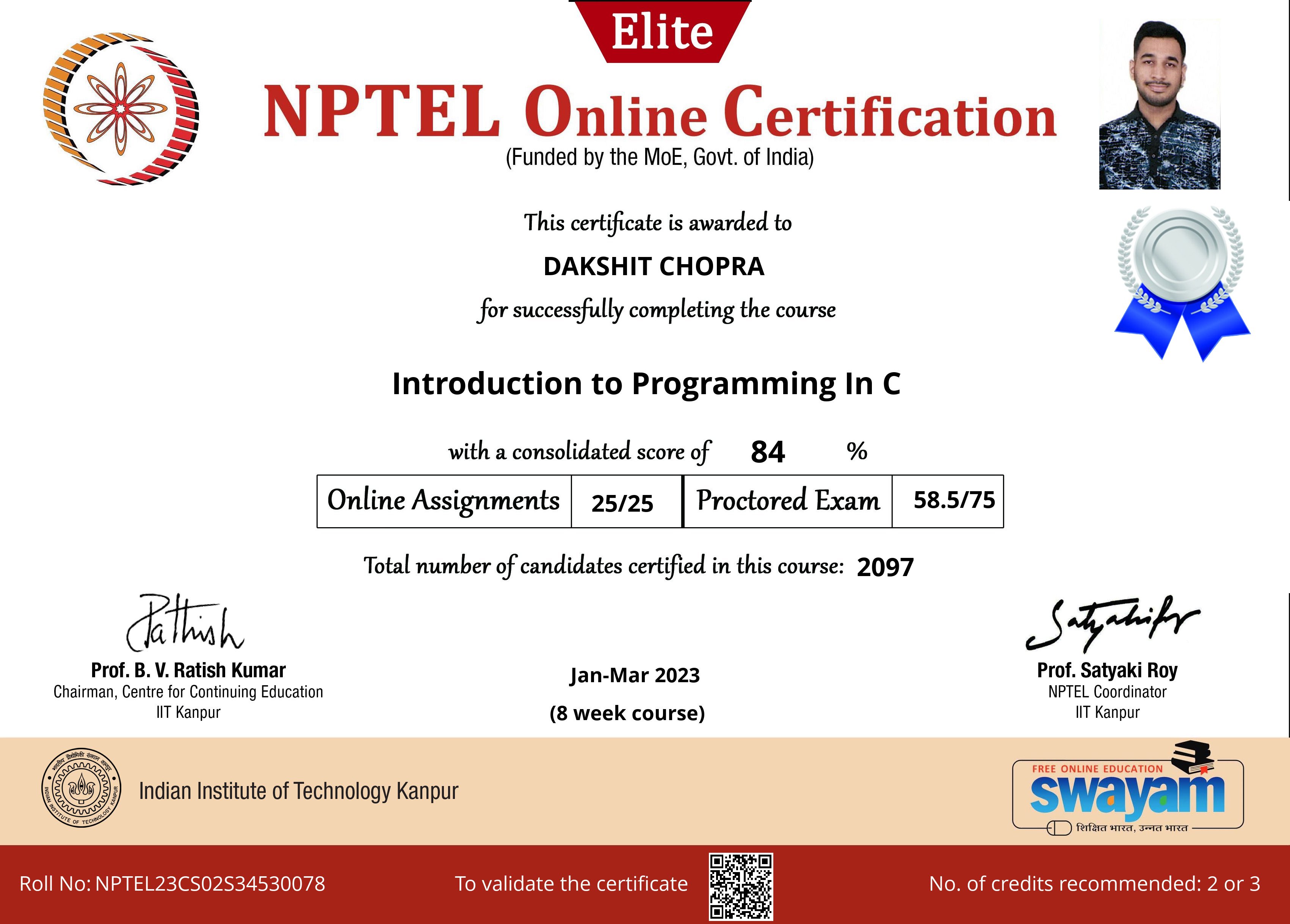 Dakshit Chopra - Network Engineer@TCS | Ex Intern - Fractal, Dashamlav AI Labs | LinkedIn