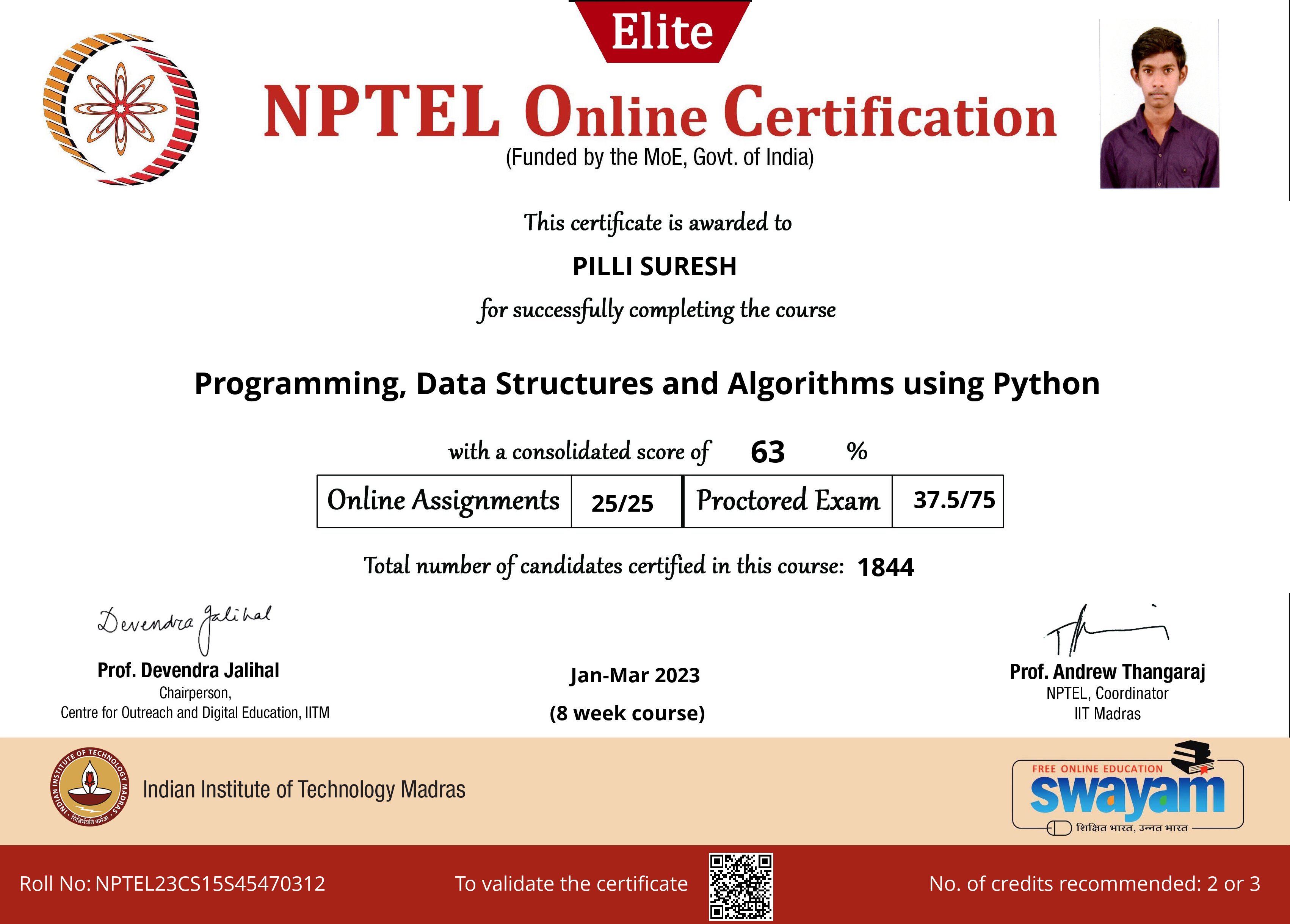 Suresh Pilli - Programmer Analyst Trainee at Cognizant | Passionate about AI and Full Stack ...