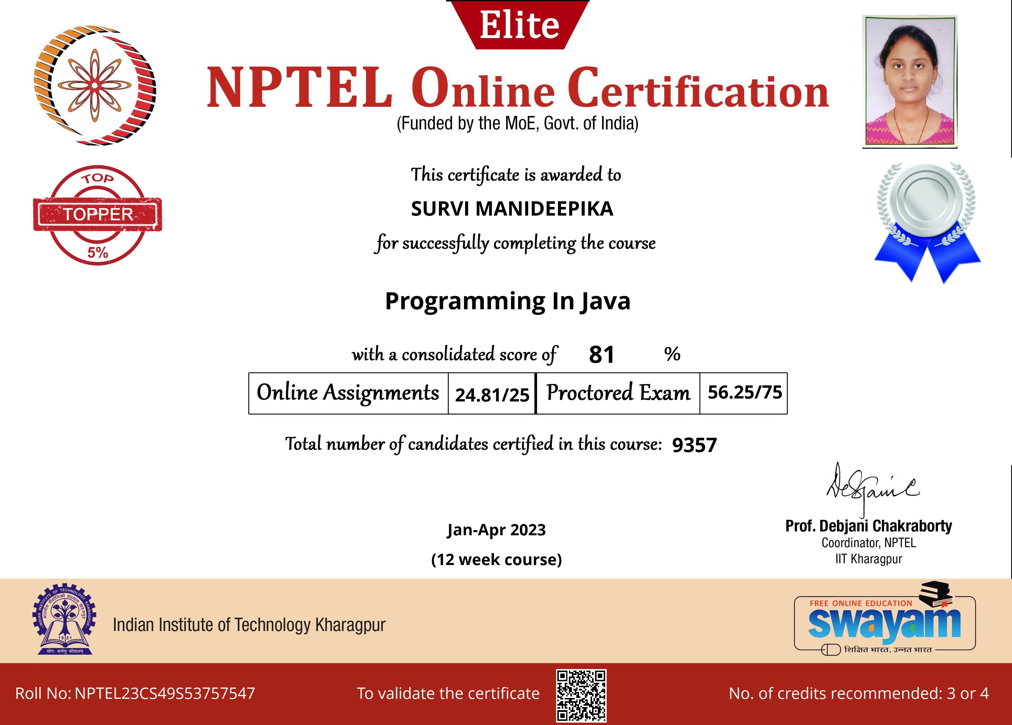 Survi Manideepika - Aspiring software developer |SAP S/4 Hana| Aspiring full stack developer ...