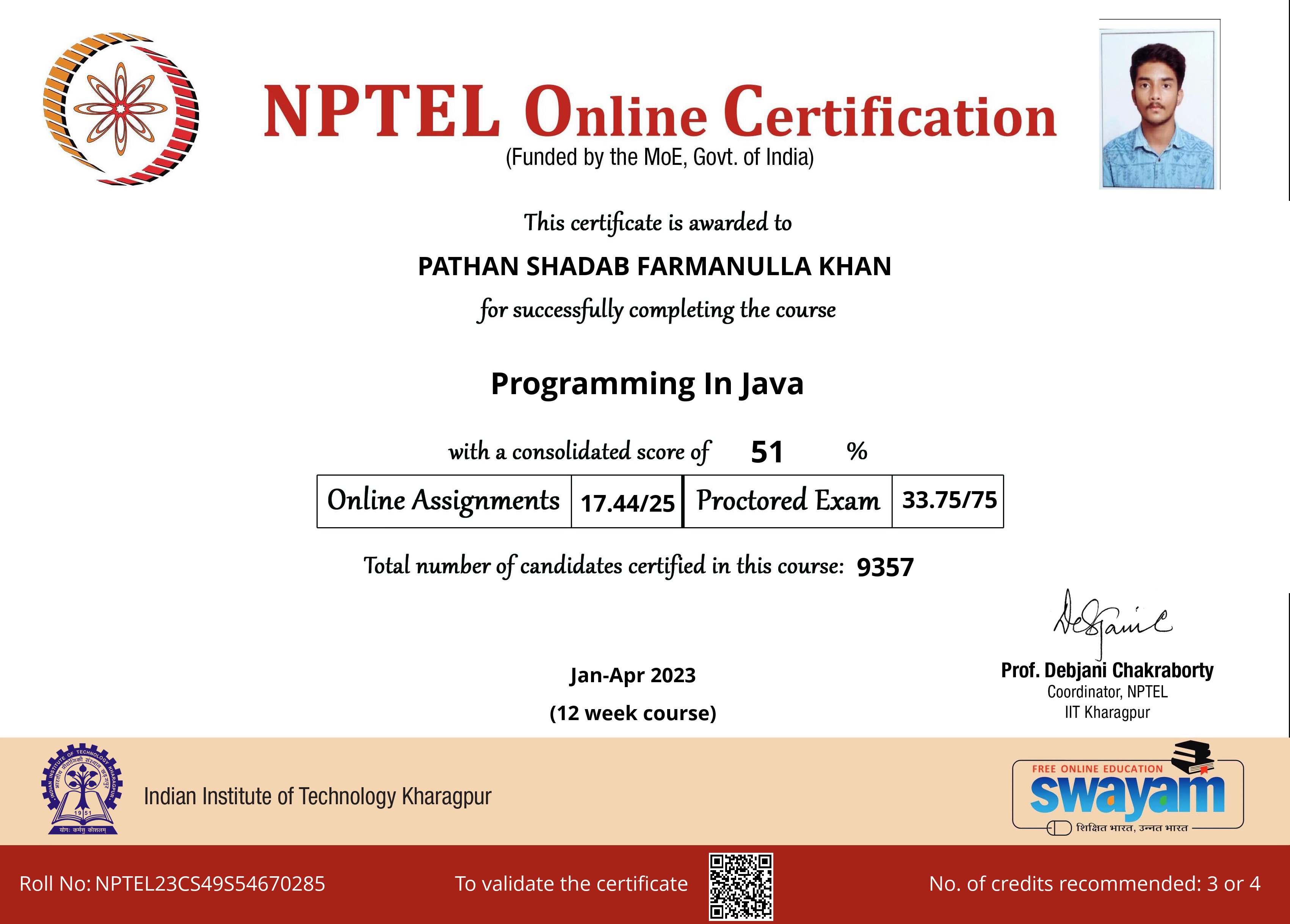 shadabkhan pathan - Ideathon 3.0 Finalist(2023) | Ninja Dominator @codingninjas | AI & DS ...