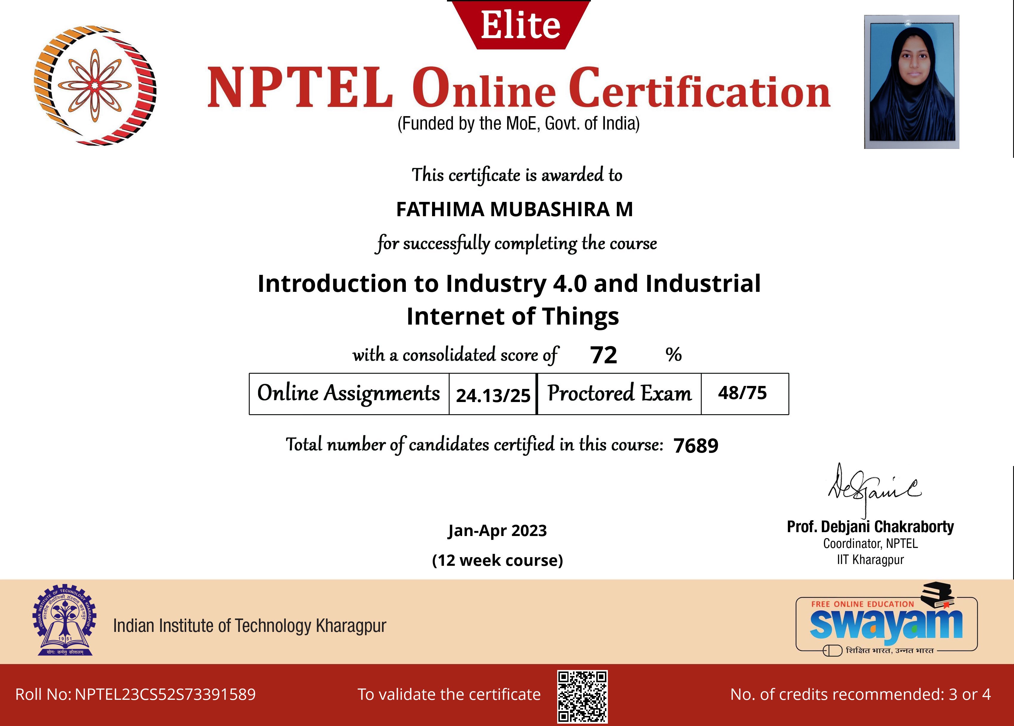 FATHIMA MUBASHIRA M - Electronics & Instrumentation Graduate | Python, SQL, Power BI, MATLAB ...