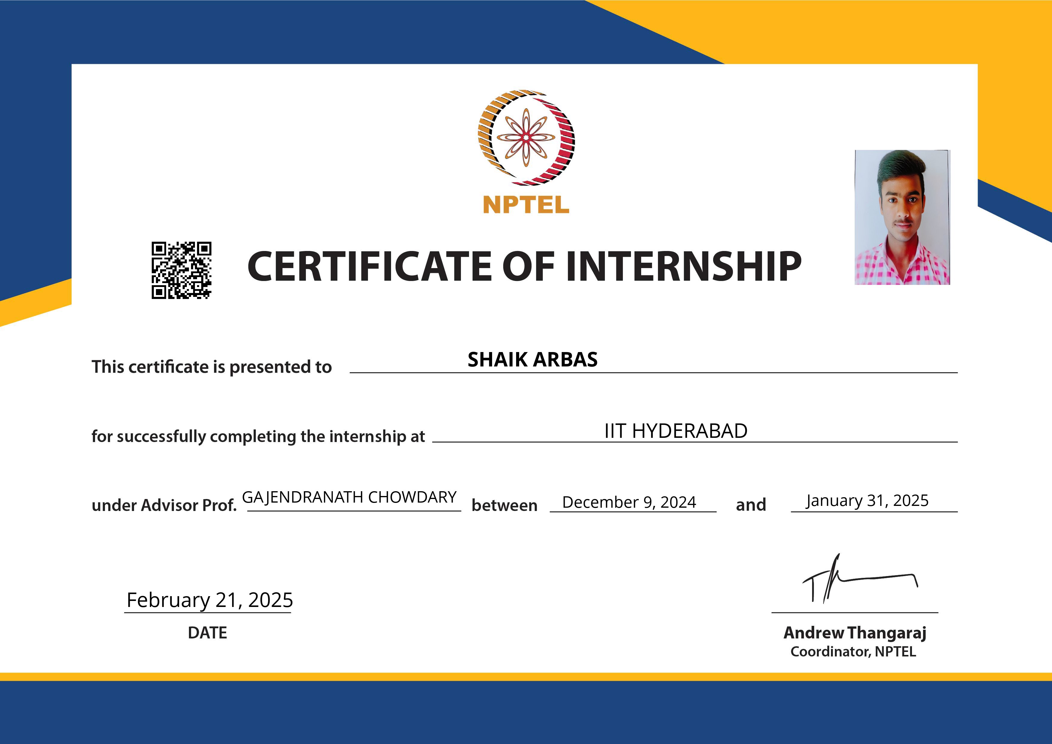 Arbas Shaik - Analog design and layout Intern @ IITH | Analog Design ...