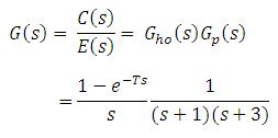 Solution: The open loop transfer function is: